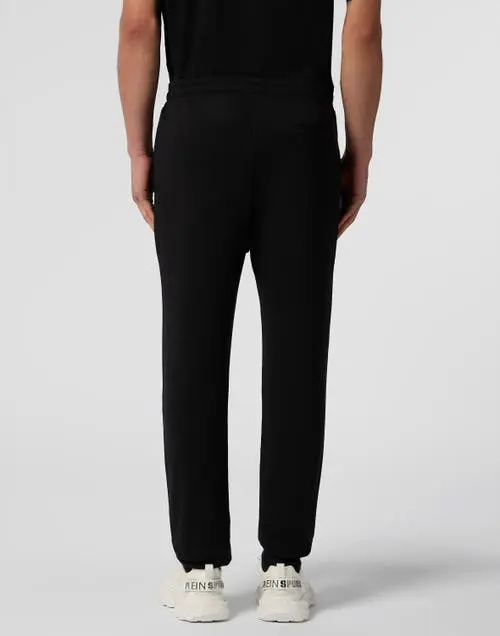 PLEIN SPORT Fleece Joggers 3d Tiger - Black