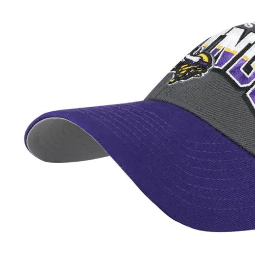 '47 Minnesota Vikings Split Block Mvp Adjustable Hat