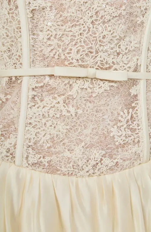 Endless Rose Lace Corset Midi Dress