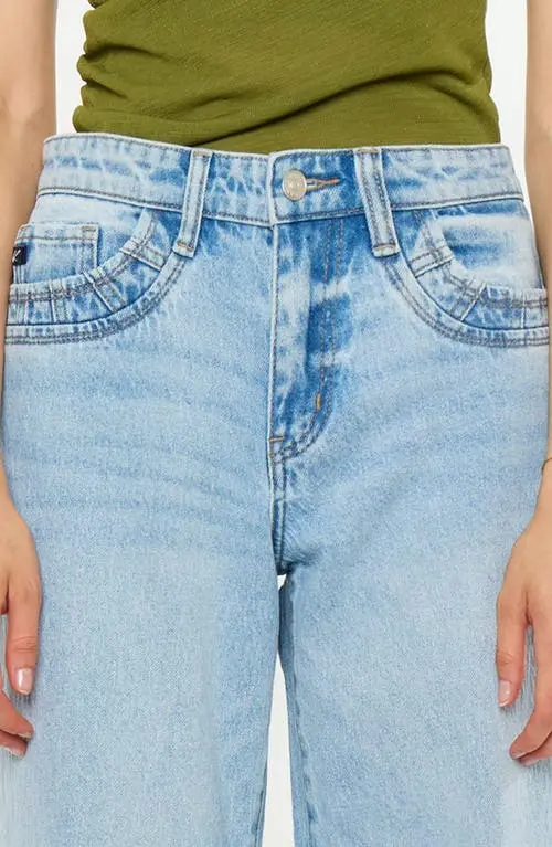 KANCAN Crystal Essentials 90s Low Rise Straight Leg Jeans