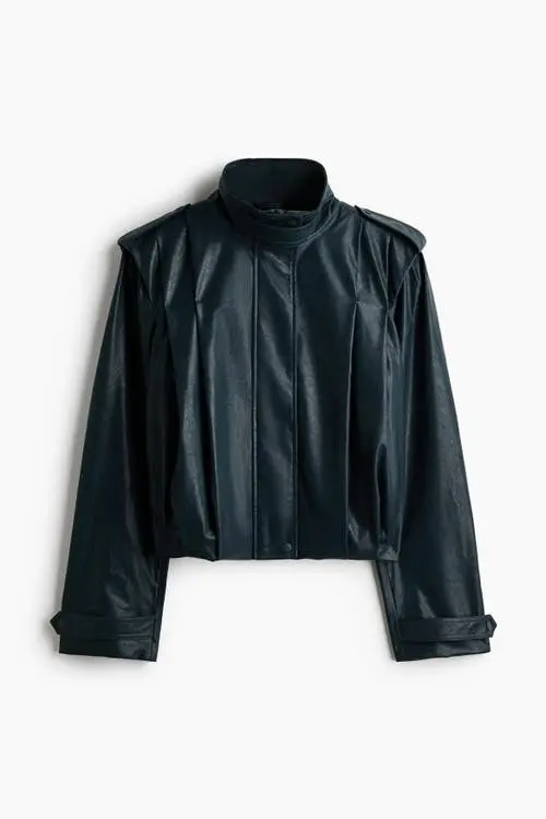 H&M Oversized Funnel-collar Jacket