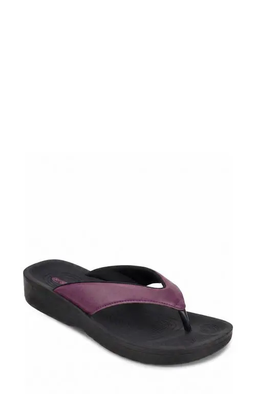 AEROTHOTIC Flumen Flip Flop - Plum