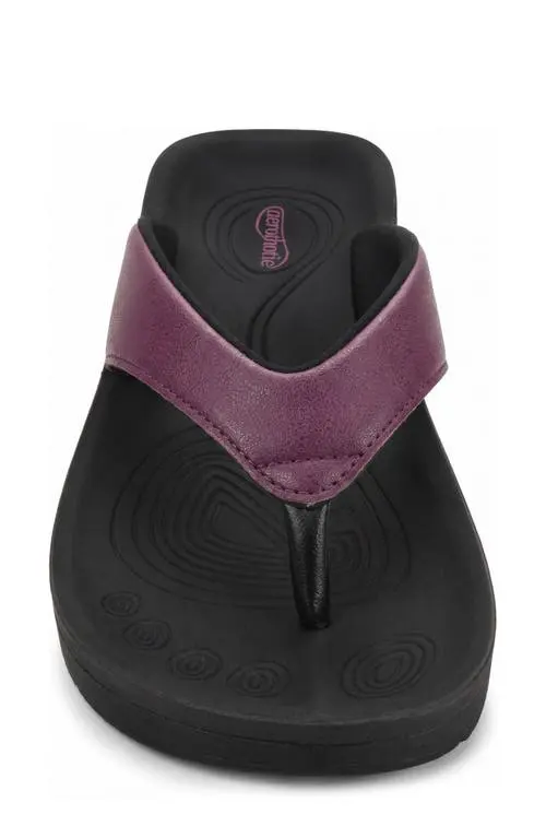 AEROTHOTIC Flumen Flip Flop - Plum