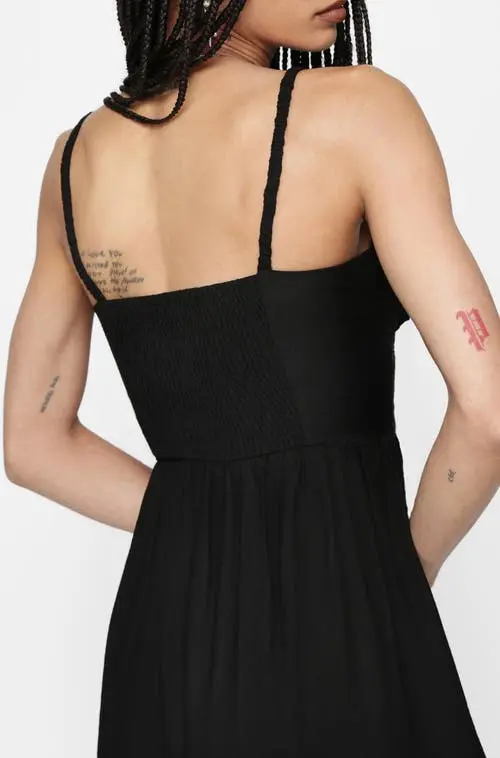 DISTURBIA Cirissa Ruched Midaxi Dress