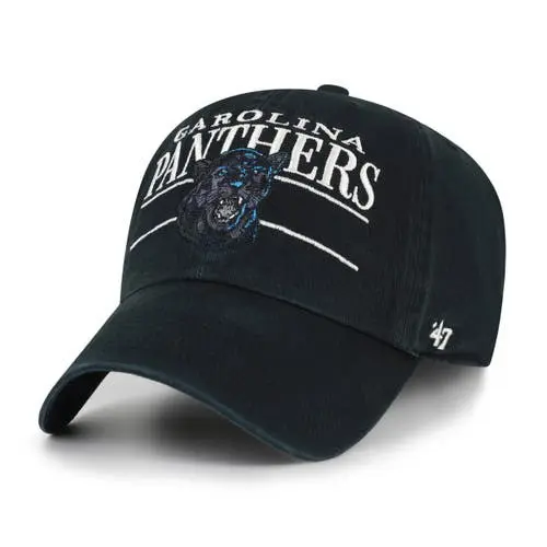 '47 Carolina Panthers Throwback Graphic Clean Up Adjustable Hat
