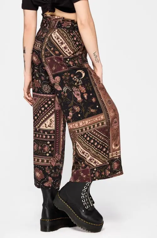 DISTURBIA Nola Folk Patchwork Culottes