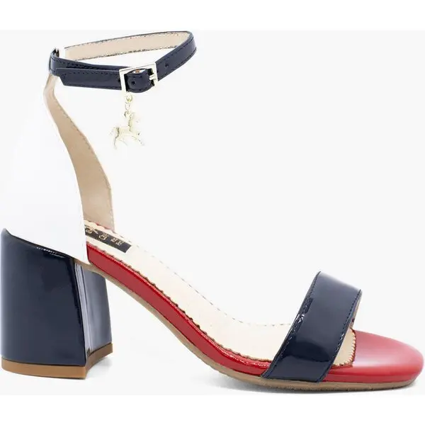 CAVALINHO Block Heel Sandals With Adjustable Ankle Strap