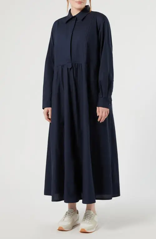 Marina Rinaldi Long Sleeve Shirt Dress