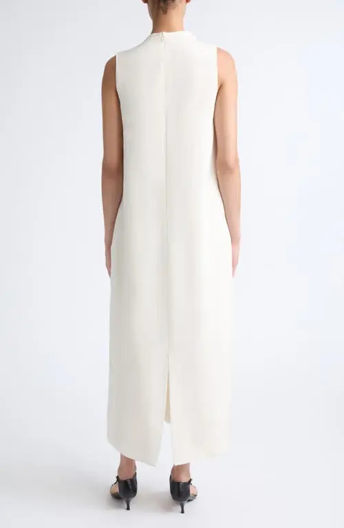 Altuzarra Jackie Fringe Trim Silk Maxi Dress