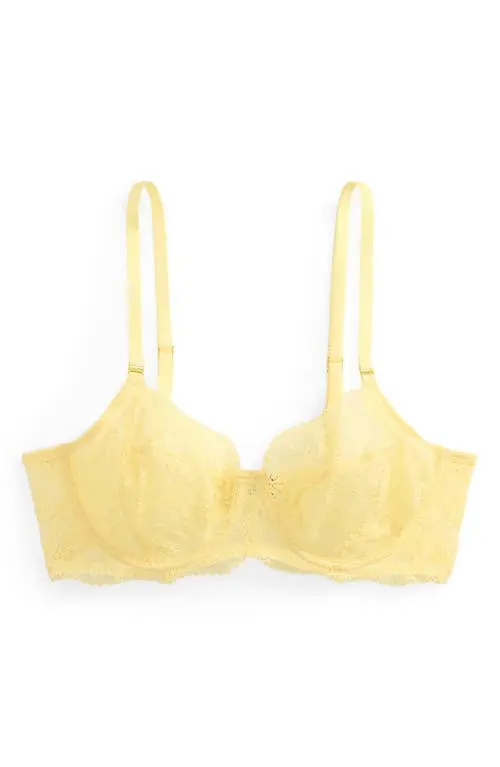 LAUREN INTIMATES Full Coverage Underwire Bra - Corn Silk