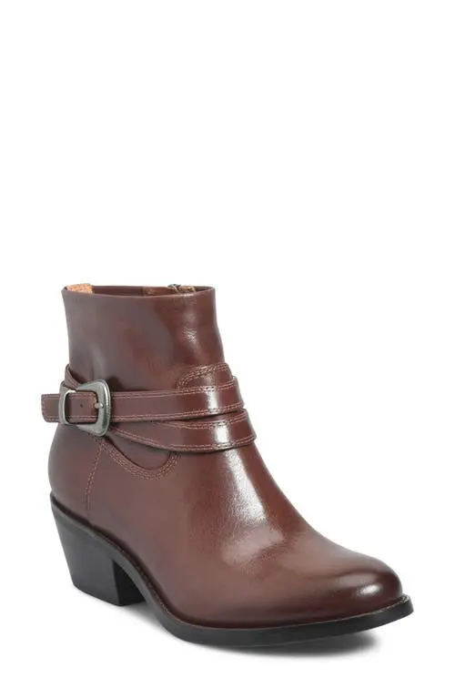 SOFFT Alessandra Leather Bootie - Cognac