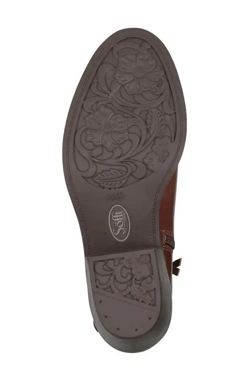 SOFFT Alessandra Leather Bootie - Cognac