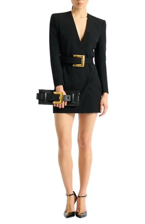 Balmain Short Belted Dress