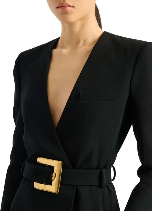 Balmain Short Belted Dress