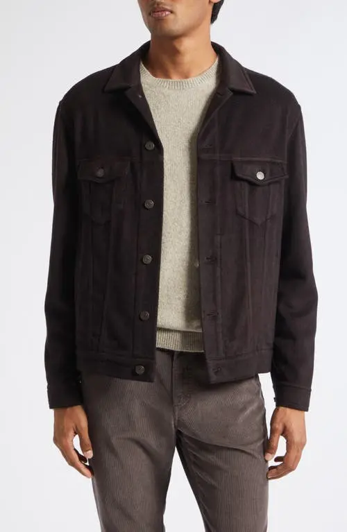 Boglioli Cashmere Trucker Jacket - Brown