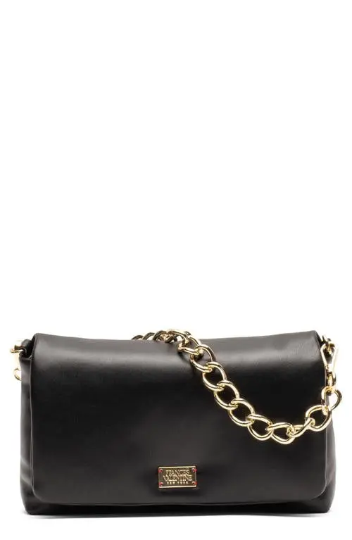 FRANCES VALENTINE Small Effie Leather Crossbody Bag - Black
