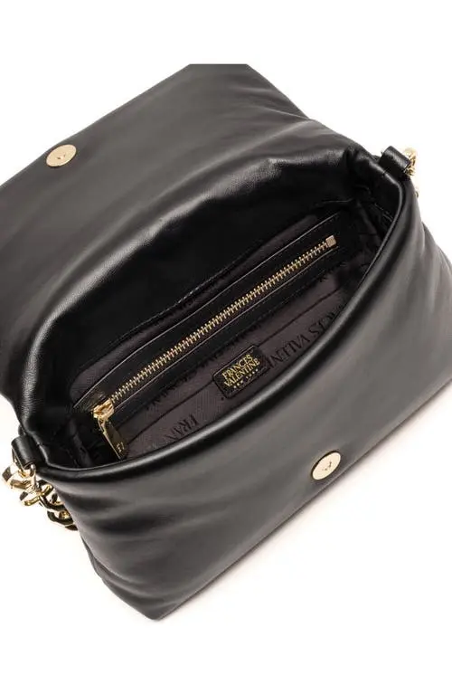 FRANCES VALENTINE Small Effie Leather Crossbody Bag - Black