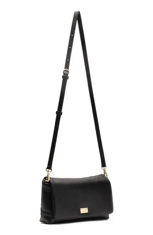 FRANCES VALENTINE Small Effie Leather Crossbody Bag - Black