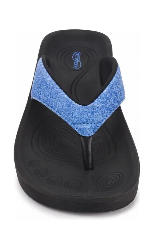 AEROTHOTIC Platform Flip Flop - Blue