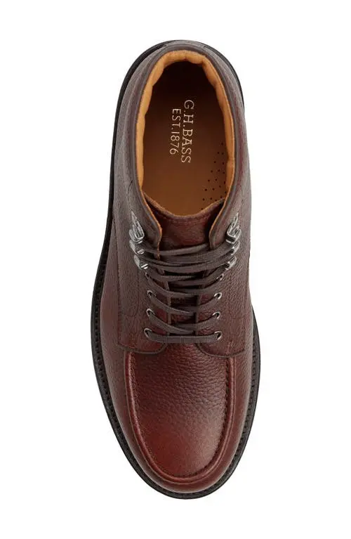 G.H.BASS Huntsman Leather Lace-up Boots - Brown