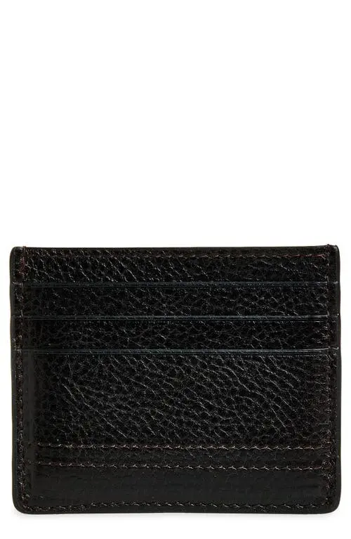 LEMAIRE Gear Grained Leather Card Holder