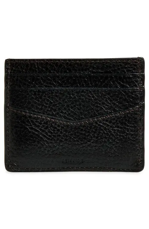 LEMAIRE Gear Grained Leather Card Holder