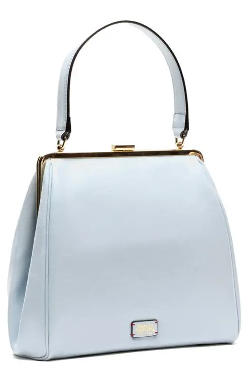 FRANCES VALENTINE Katherine Crinkled Leather Frame Bag