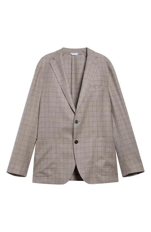Boglioli Overcheck Wool Sport Coat