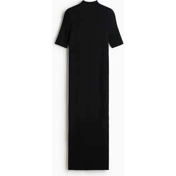 H&M Fine-knit Mock Turtleneck Dress