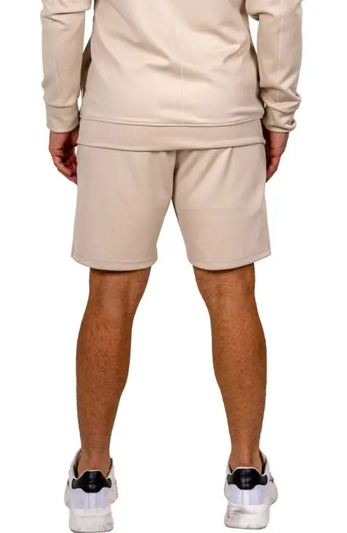 MACEOO Marthyr Pique Knit Shorts - Beige
