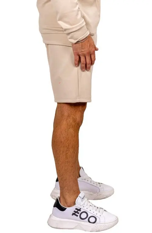MACEOO Marthyr Pique Knit Shorts - Beige