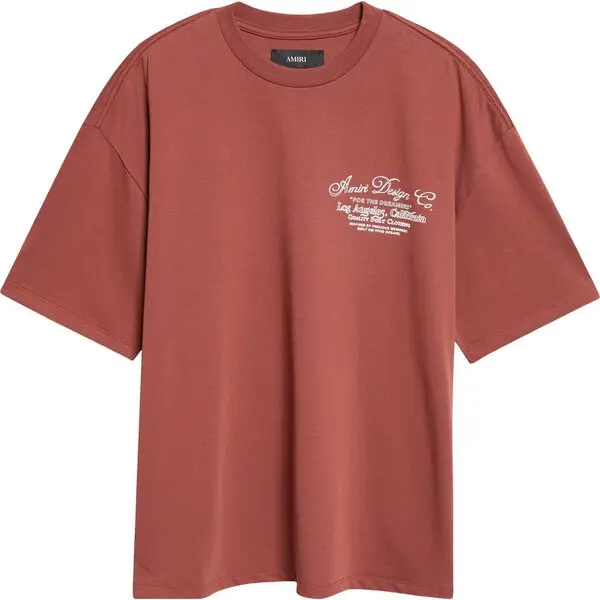 Amiri Oversize Dreamers Embroidered T-shirt