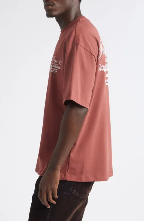 Amiri Oversize Dreamers Embroidered T-shirt