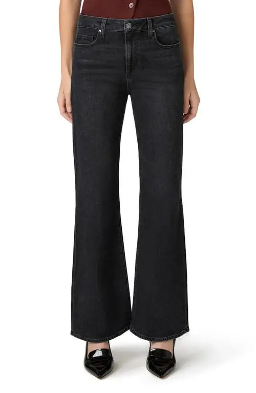 Paige Sofia Flare Jeans - Solstice Black