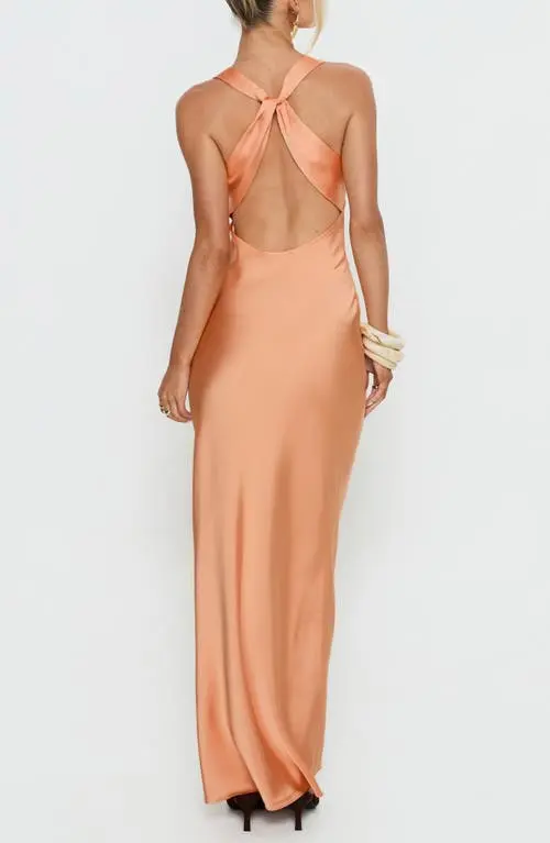 Princess Polly Cowl Neck Crossover Back Maxi Dress