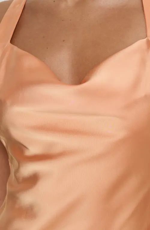 Princess Polly Cowl Neck Crossover Back Maxi Dress