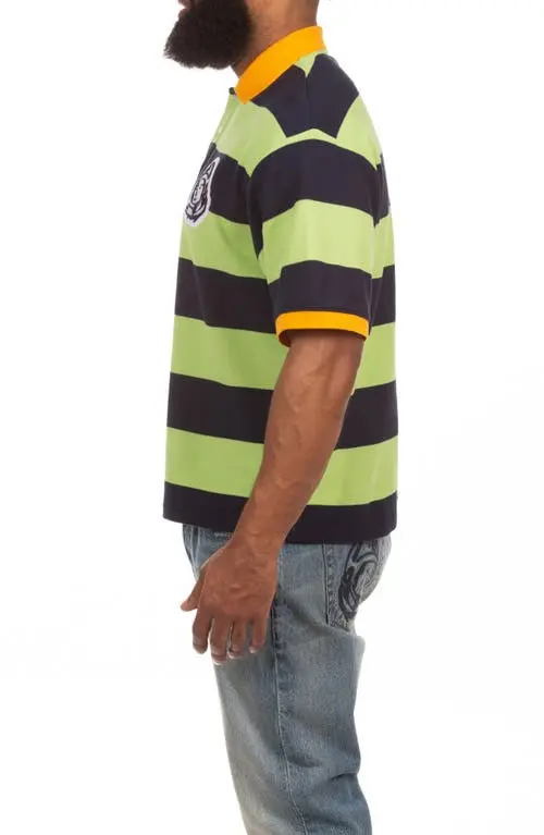 BILLIONAIRE BOYS CLUB Bb Tribeca Stripe Cotton Piqué Polo