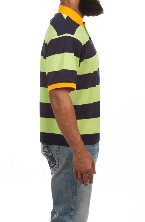 BILLIONAIRE BOYS CLUB Bb Tribeca Stripe Cotton Piqué Polo