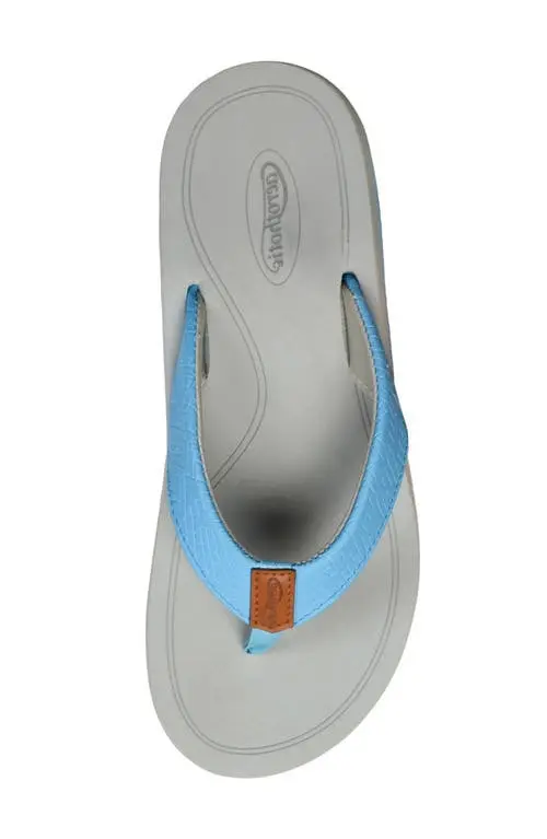 AEROTHOTIC Solace Flip Flop - Aqua