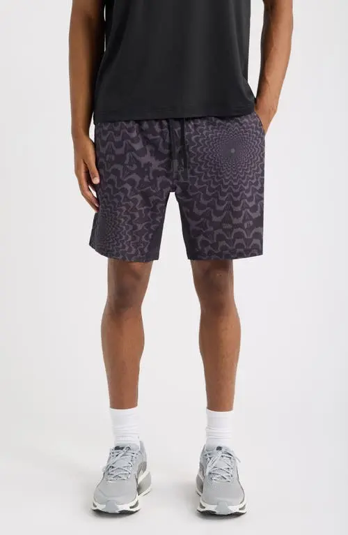 SANTO STUDIO Graphic Print Tech Shorts