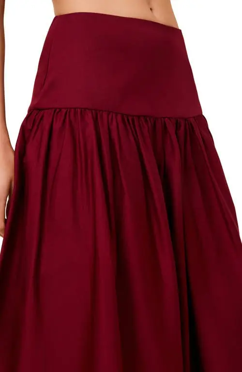 Solid & Striped Magnolia Midi Skirt