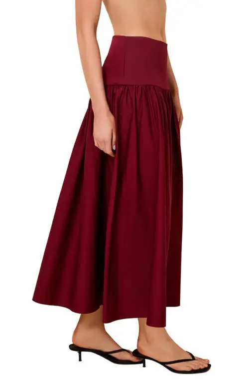 Solid & Striped Magnolia Midi Skirt