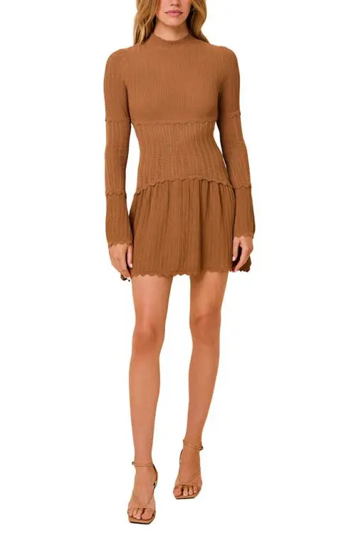 Solid & Striped Amara Ribbed Mini Dress
