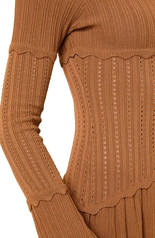 Solid & Striped Amara Ribbed Mini Dress
