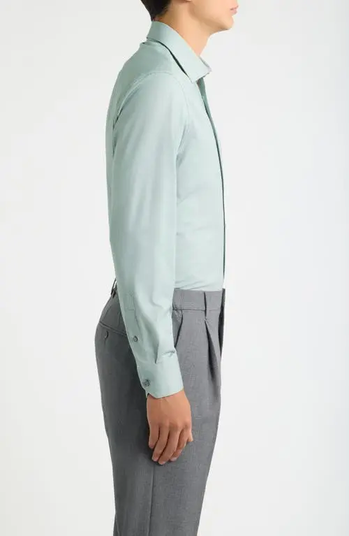 Bugatchi Jimmy Ooohcotton® Long Sleeve Performance Shirt