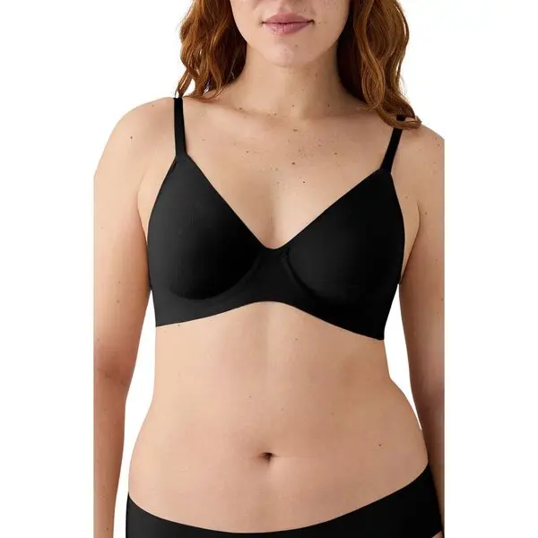 TRUE & CO Comfort Underwire Bralette - Black