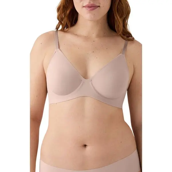 TRUE & CO Comfort Underwire Bralette - Fawn