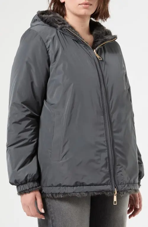 Marina Rinaldi Tesoro Faux Fur Zip Jacket