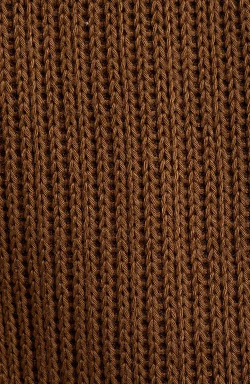 RIZORT Hunter Knit Camp Shirt - Brown