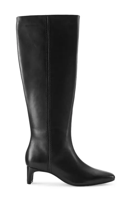 Clarks Edina Tall Leather Boot